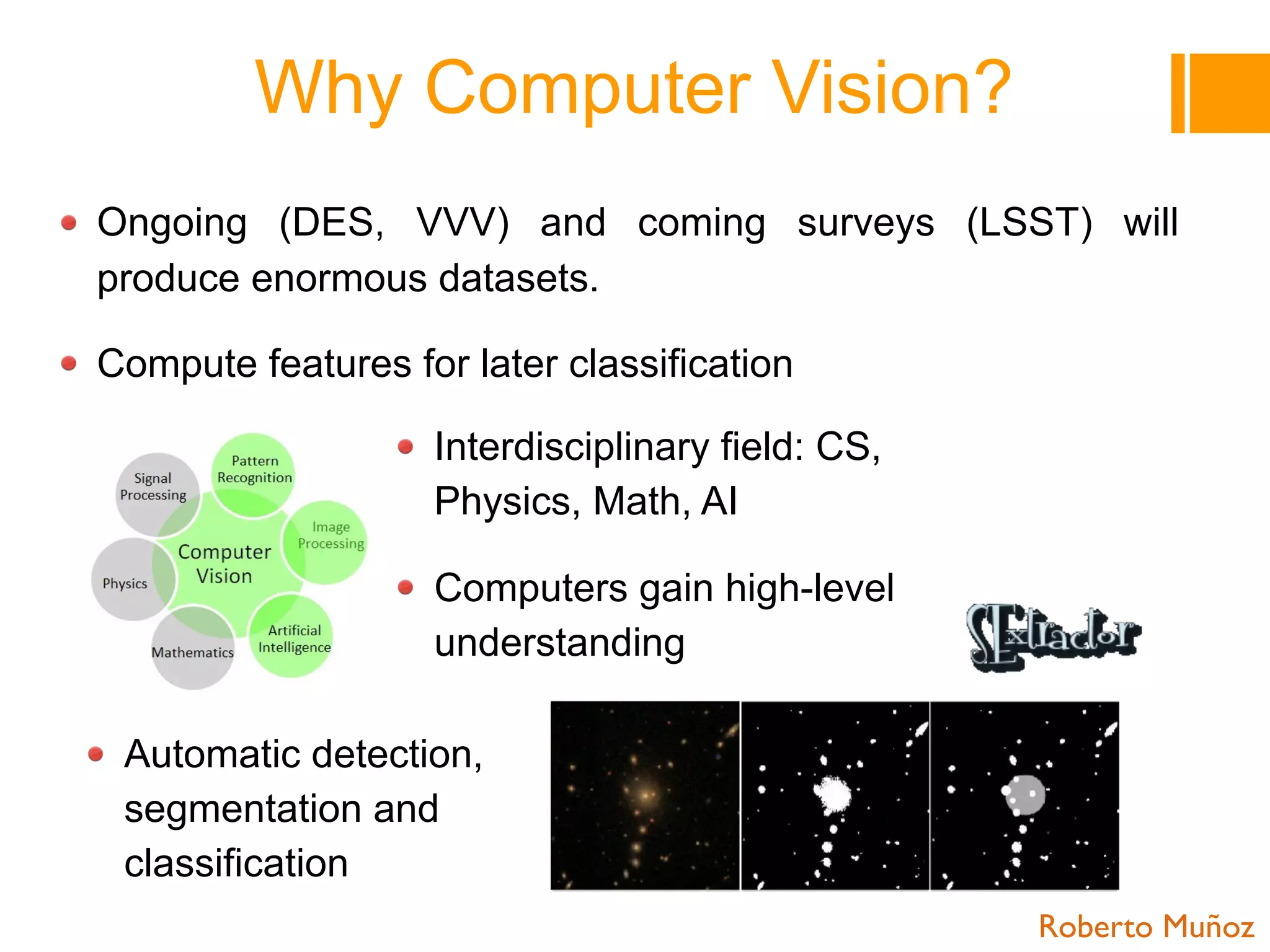 AstroCV: A computer vision library for Astronomy | PPT