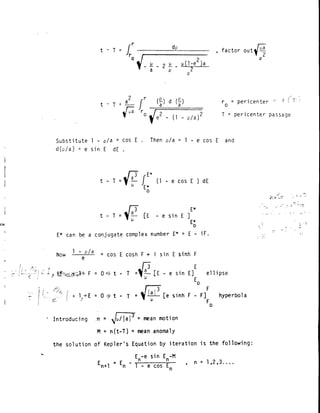 Astrodynamics | PDF