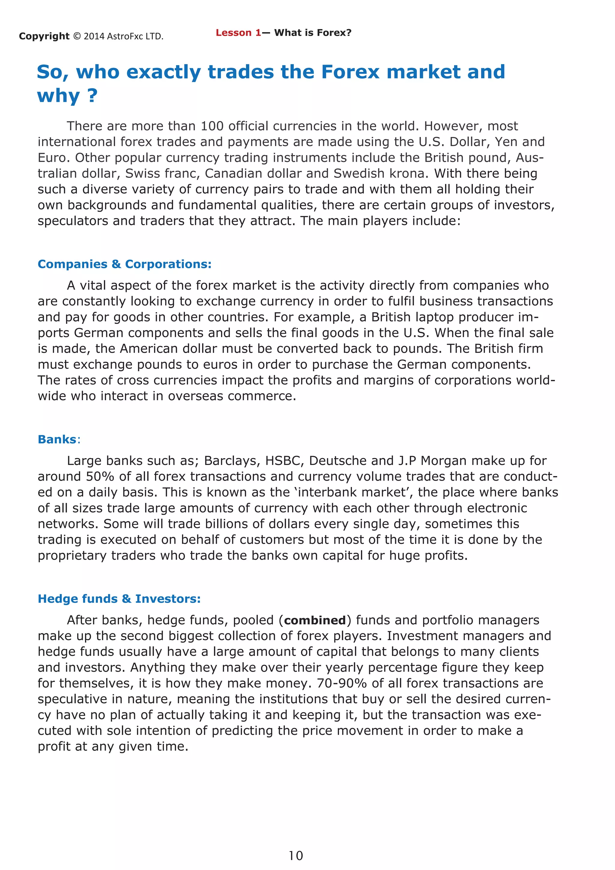 Astro+fx+training+book 1 1 | PDF