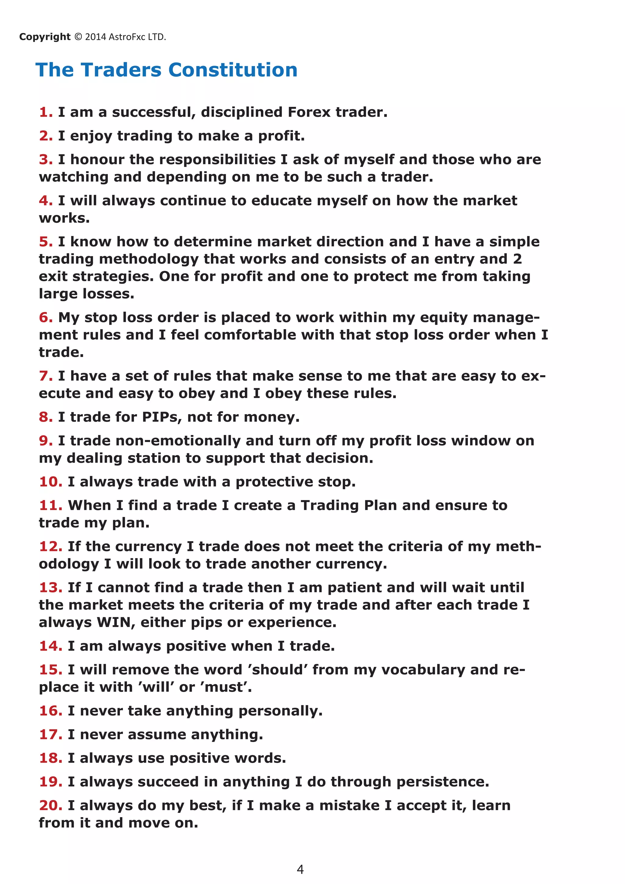 Astro+fx+training+book 1 1 | PDF