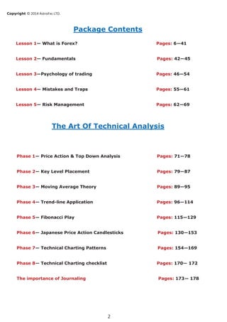 Astro+fx+training+book 1 1 | PDF