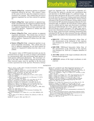 Astroimagej Image Processing And Photometric Extraction For Ultra ...