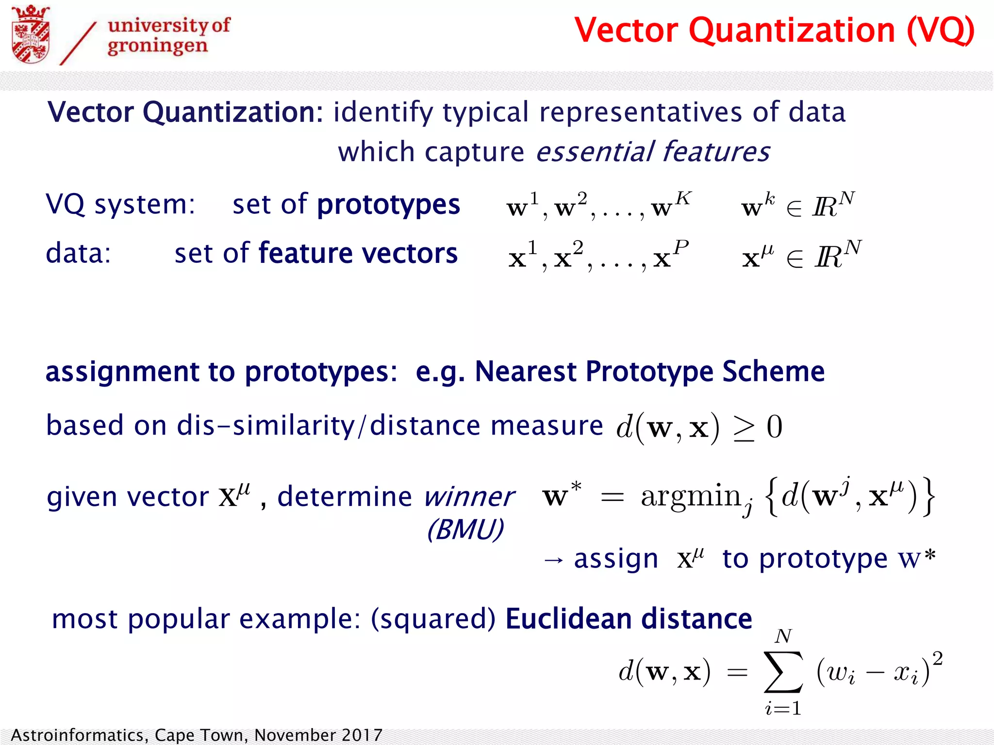 2017 Prototype Based Models In Unsupervised And Supervised Machine