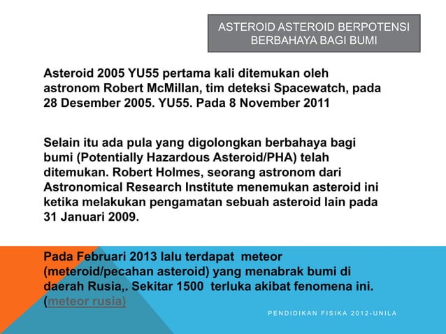 ASTROFISIKA (kelompok deimos) | PPTX
