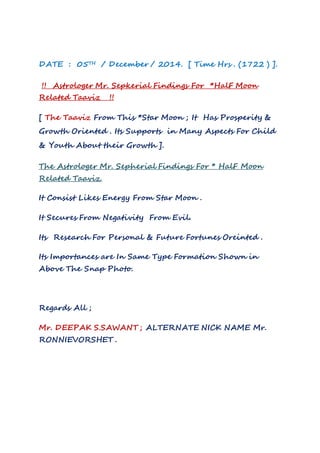 ^^ Astrologer mr. sepherial findings for star moon sign related taaviz ...
