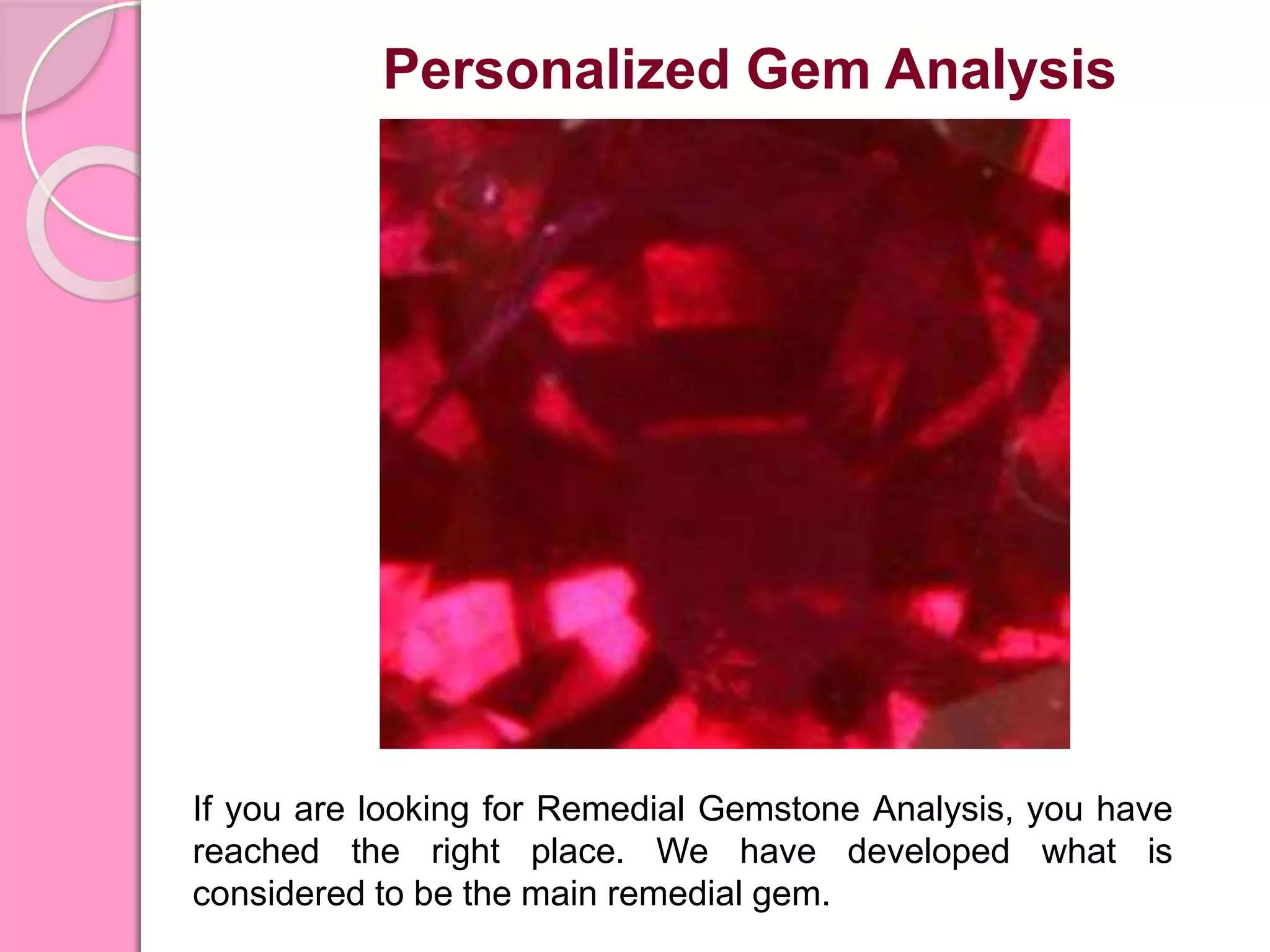 Astrological Gem Analysis | PPT