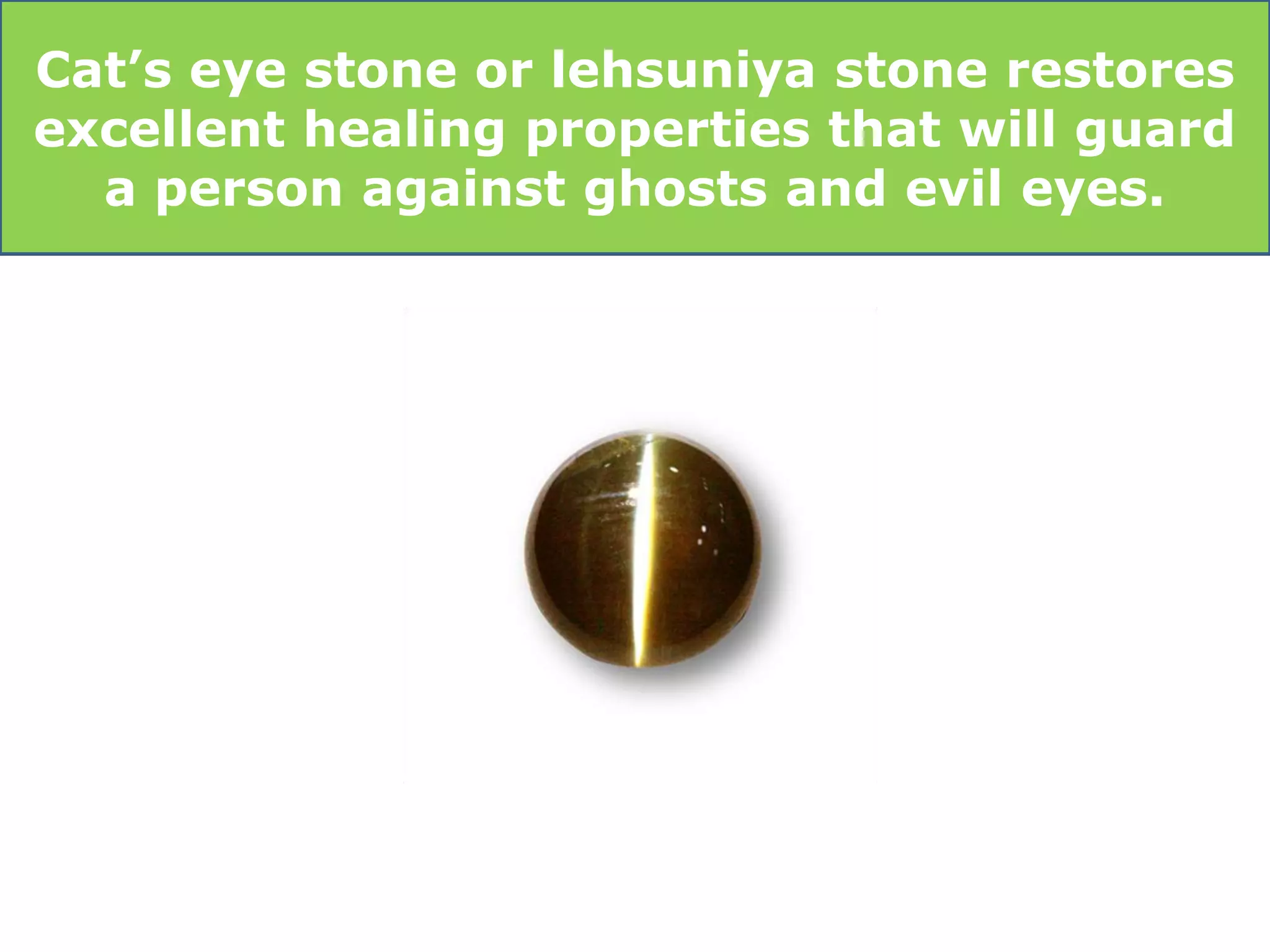 Astrological Guide to Cats Eye Gemstone | PPTX | Cats | Pets