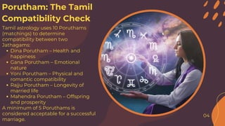 Astrological Marriage Guide: Tamil Jathagam Predictions Explained | PDF