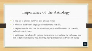 Introduction of astrology | PPTX