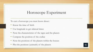Introduction of astrology | PPTX