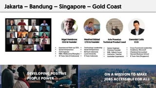 apidays LIVE JAKARTA - How Astronaut productised their API by Nigel ...