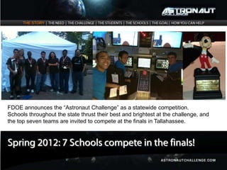 Student Astronaut Challenge | PPTX | Student Financial Aid | Financial Assistance