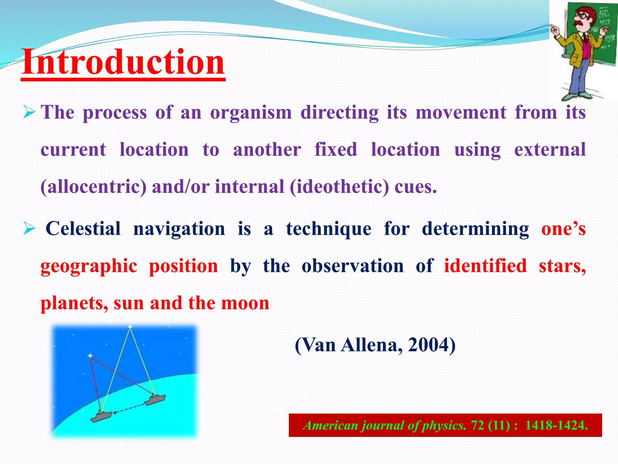 Astronavigation in Insects | PPTX
