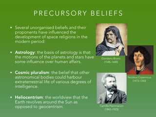 Astronism, Cosmism and Cosmodeism: the space religions espousing the ...