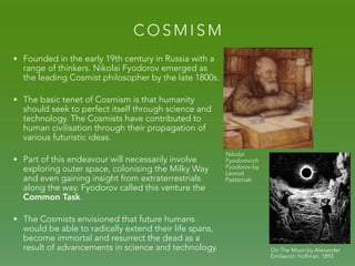 Astronism, Cosmism and Cosmodeism: the space religions espousing the ...