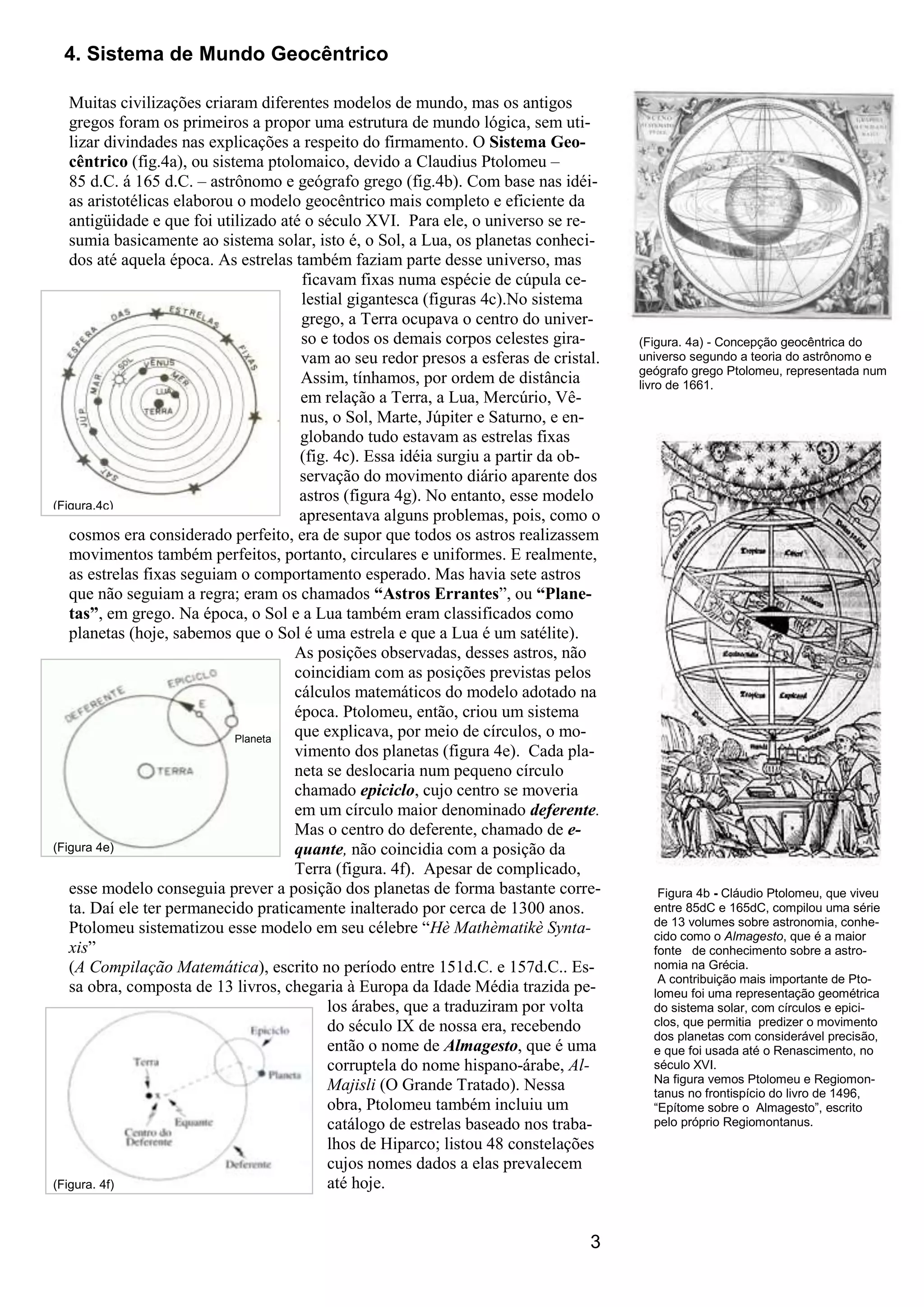 Astronomia 1 - A astronomia na Antigüidade | PDF
