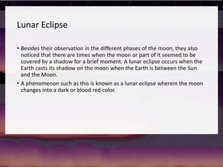 Astronomical event before the advent of telescope | PPTX