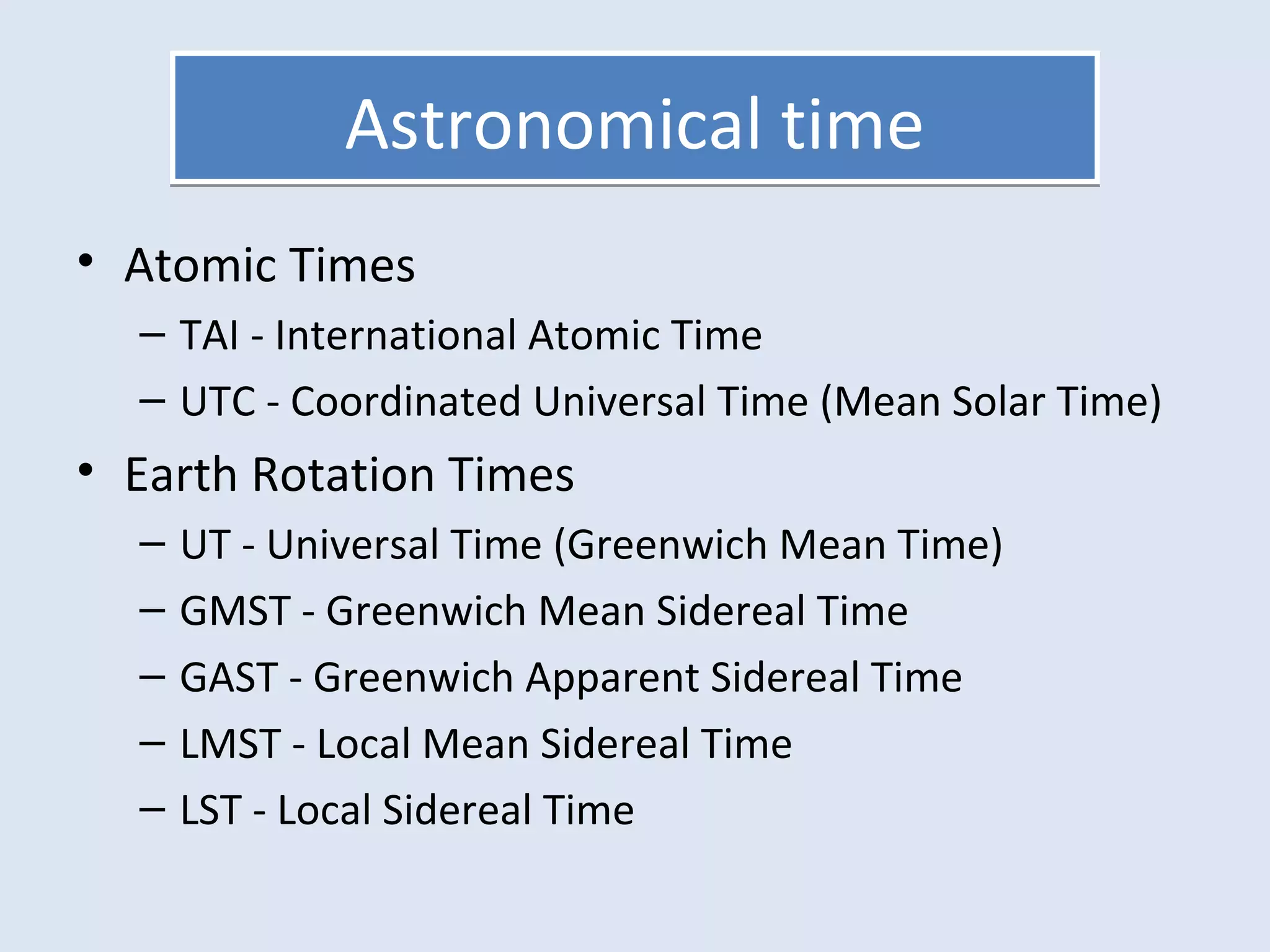 Astronomical scales | PPT