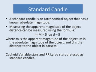 Astronomical scales | PPT