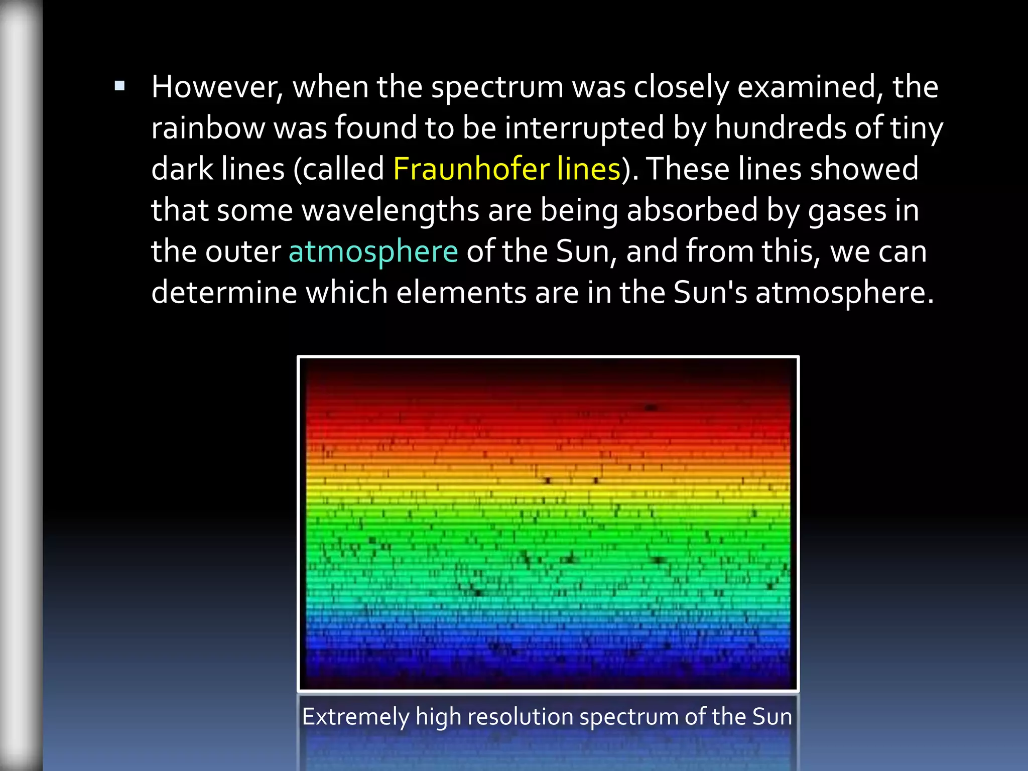 Astronomical Spectroscopy | PPTX