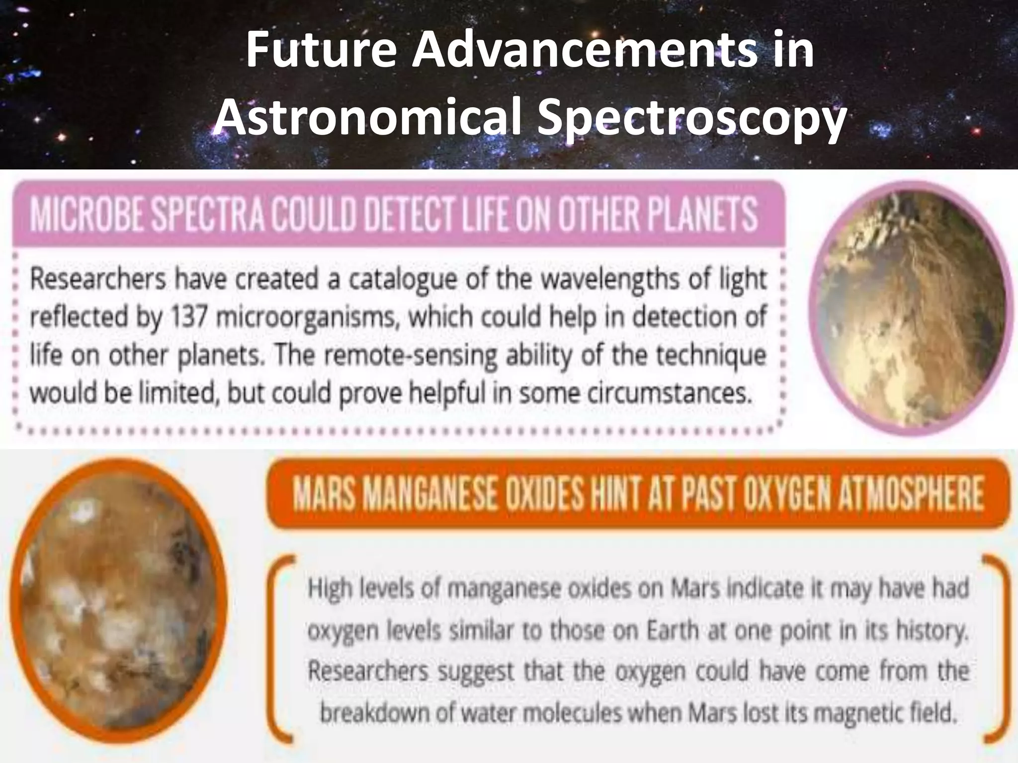 Astronomical spectroscopy | PPTX