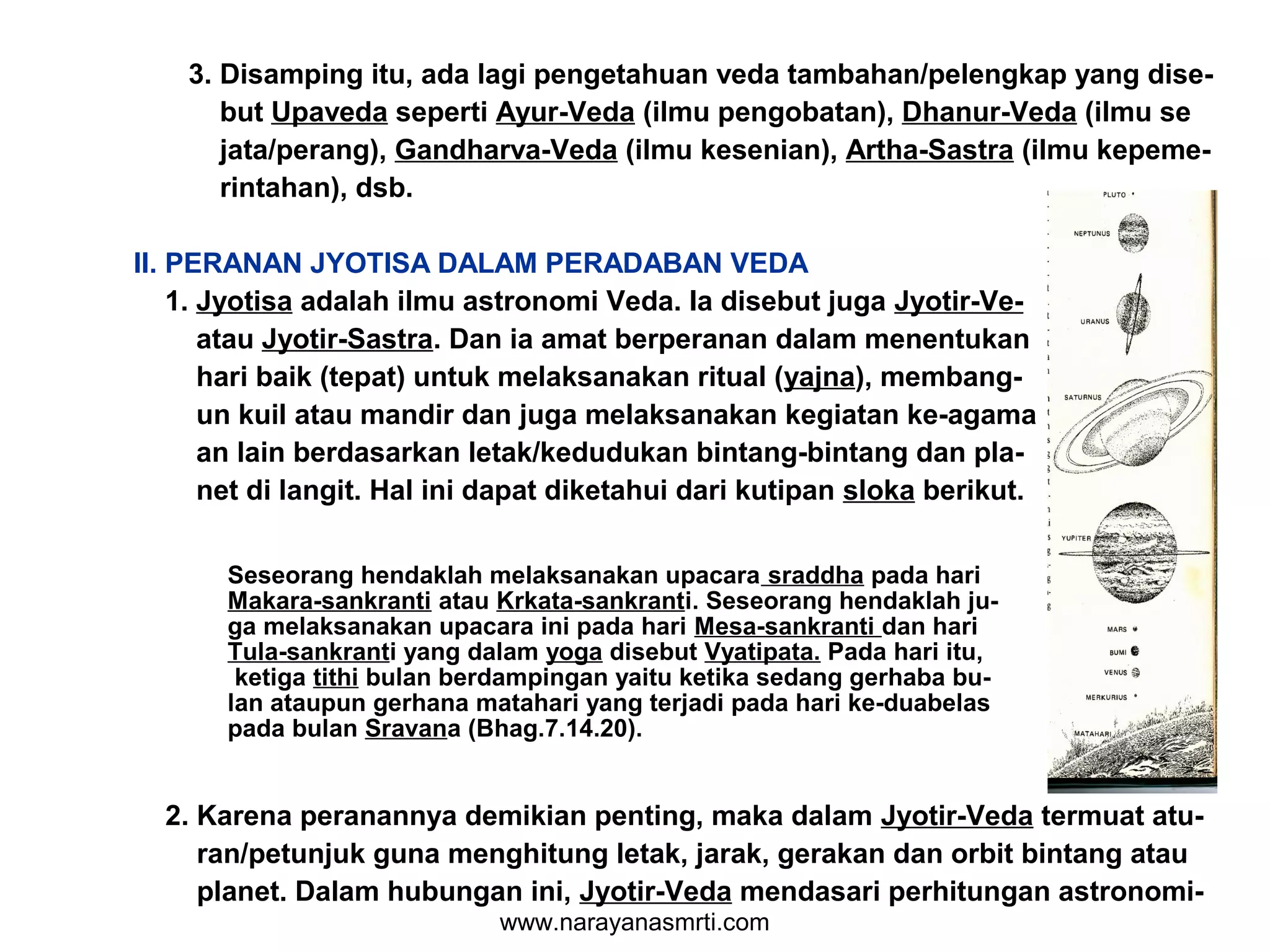 Astronomi dan Kosmologi Veda | PPT