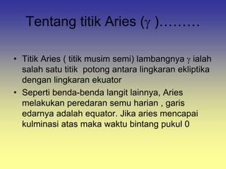 Astronomi dasar dan sifat-sifat alam semesta | PPT