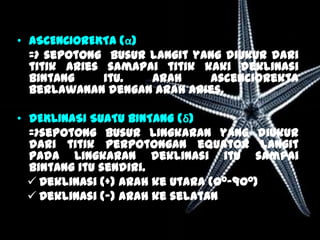 Tata Koordinat Benda Langit | PPSX