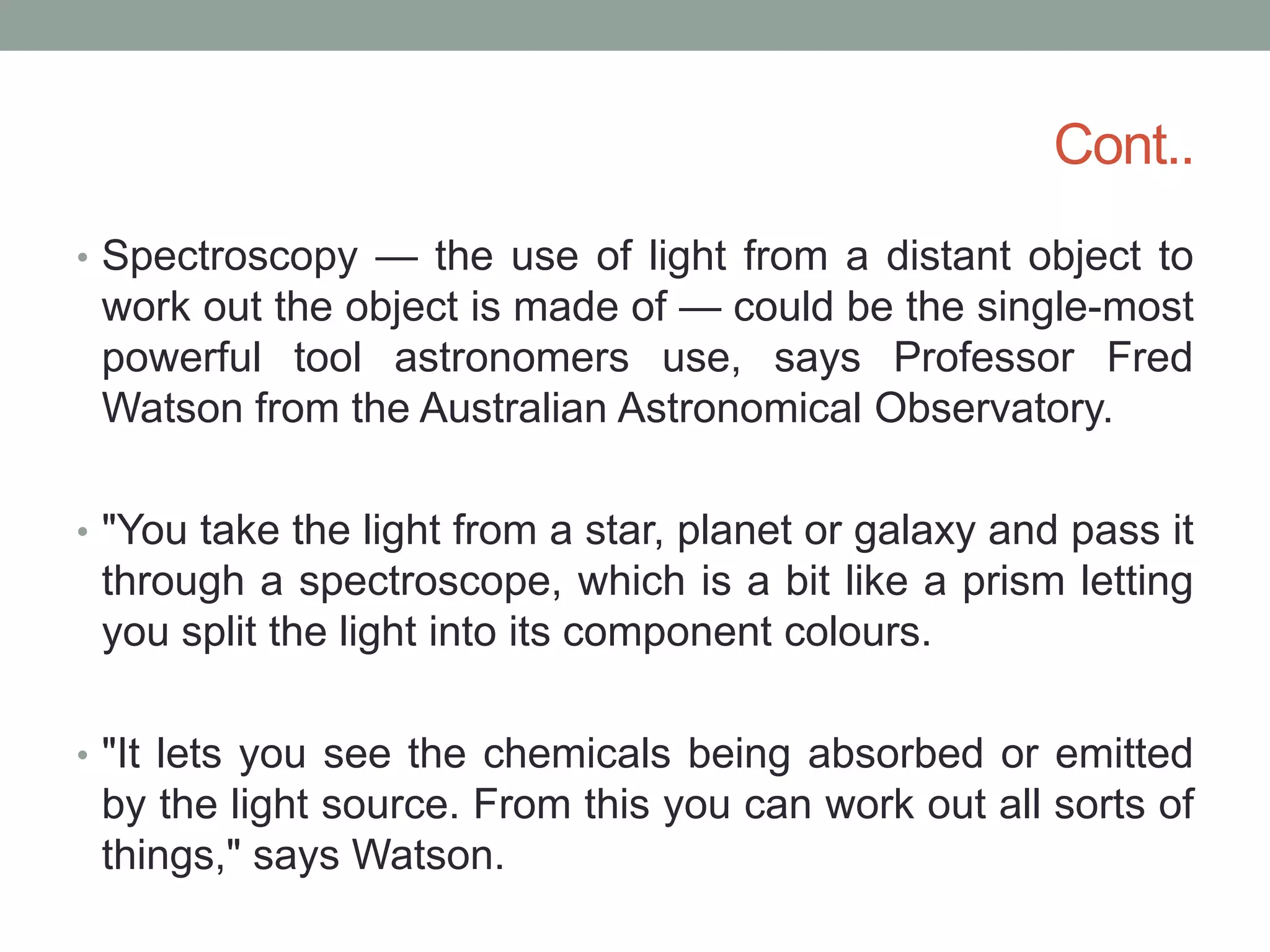 Astronomy | PPTX | Physics | Science