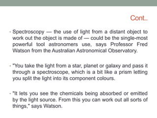 Astronomy | PPTX | Physics | Science