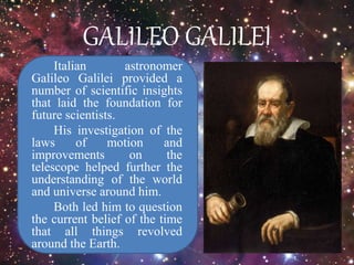 FAMOUS ASTRONOMERS and PLACES | PPT