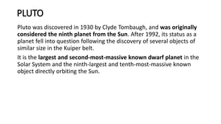 YEAR 9 GEOGRAPHY - ASTRONOMY: SUN, PLANETS AND GALAXY | PPTX