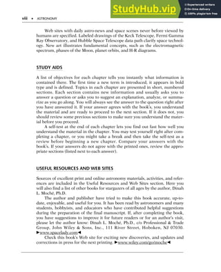 Astronomy - A Self Teaching Guide Dinah L Moche | PDF