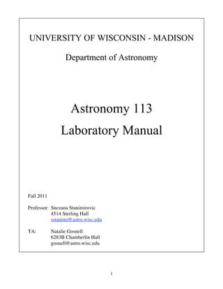 Astronomy 113 | PDF