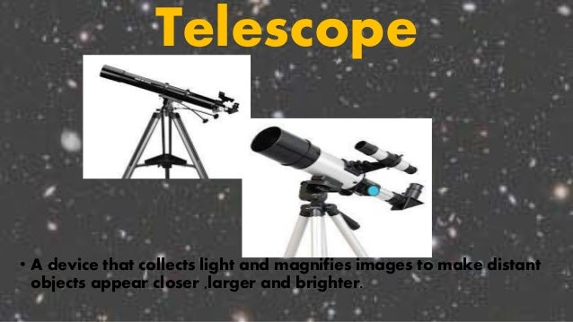 Astronomy and telescopes
