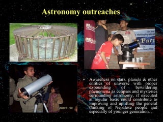 Astronomy Education and Outreach in Nepal | PPT