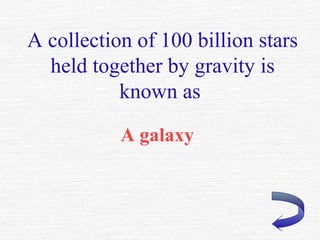 Astronomy jeopardy | PPT