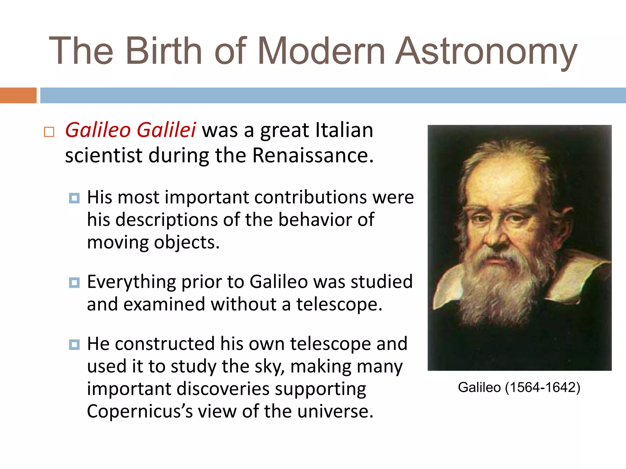 Astronomy lesson thursday | PPTX