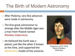 Astronomy lesson thursday | PPTX