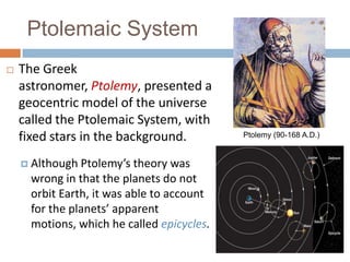 Astronomy lesson thursday | PPTX