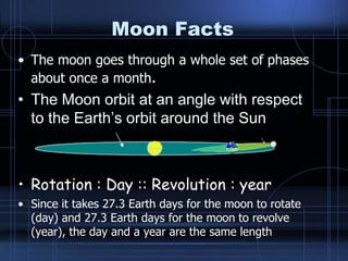 Astronomy lunar phases eclipses and tides | PPTX