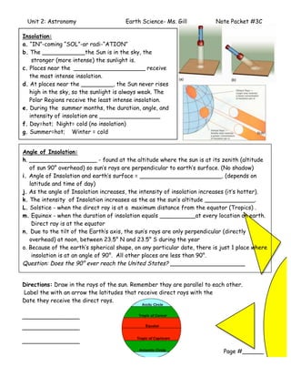 Astronomy np3 outline | PDF