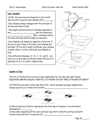 Astronomy np3 outline | PDF