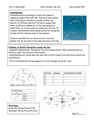 Astronomy np3 outline | PDF