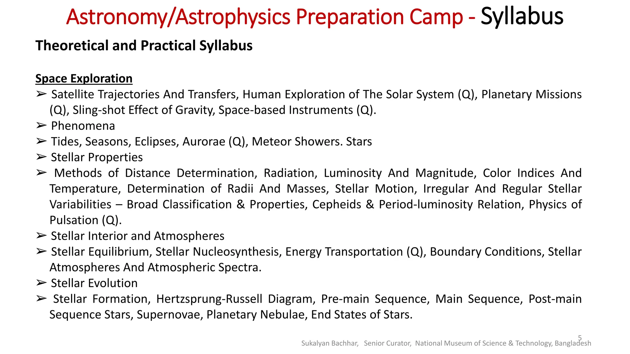 astronomy olympia slide, Astrophysicist, Astro-Science | PDF