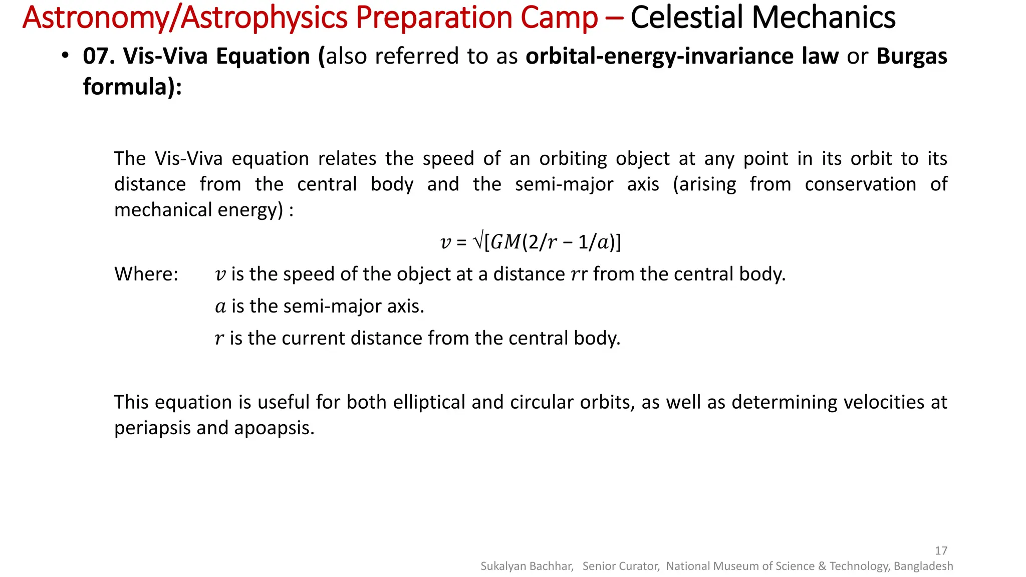 Astronomy or Astrophysics Olympiad Revision Guide | PDF