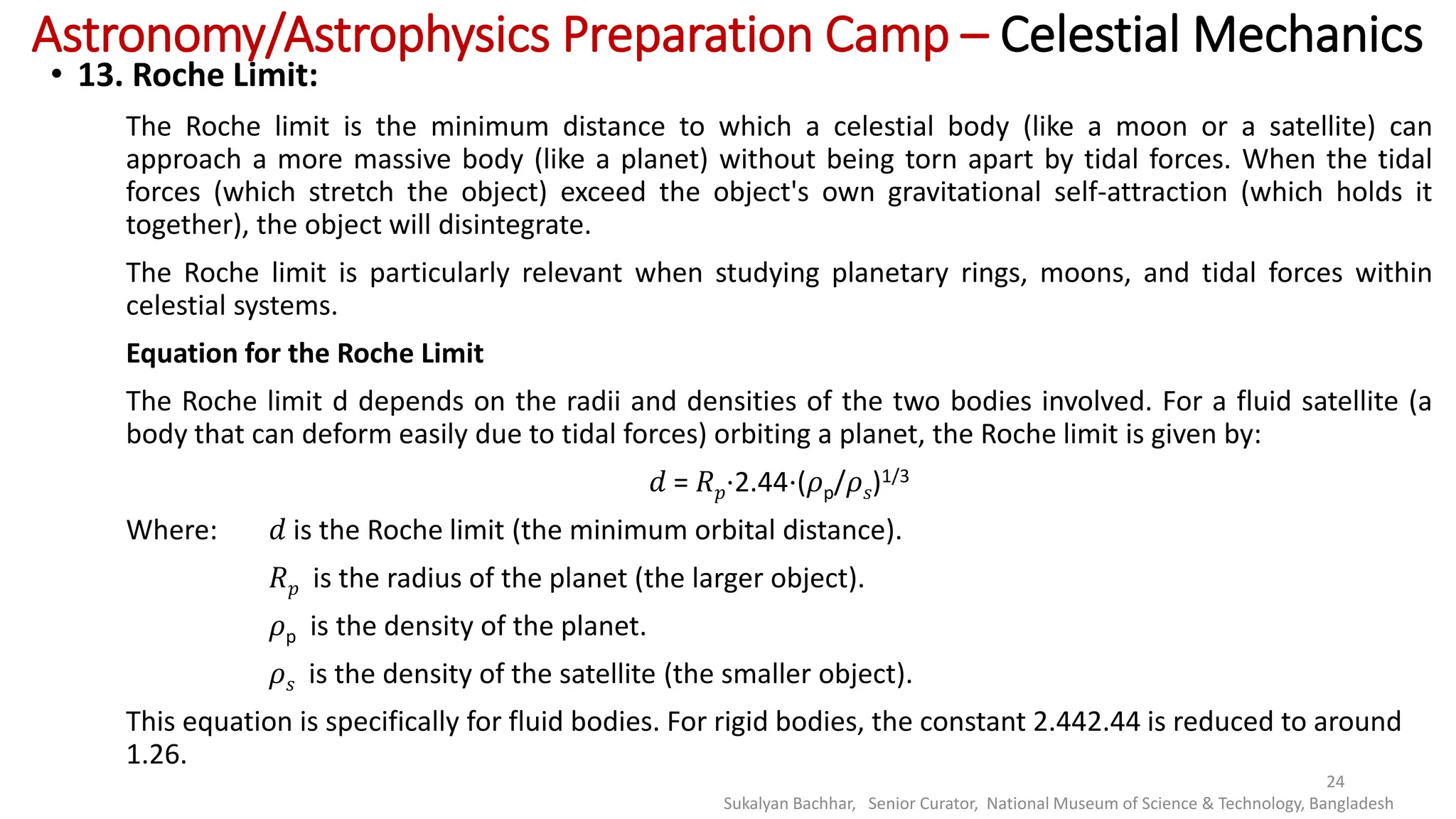 Astronomy or Astrophysics Olympiad Revision Guide | PDF