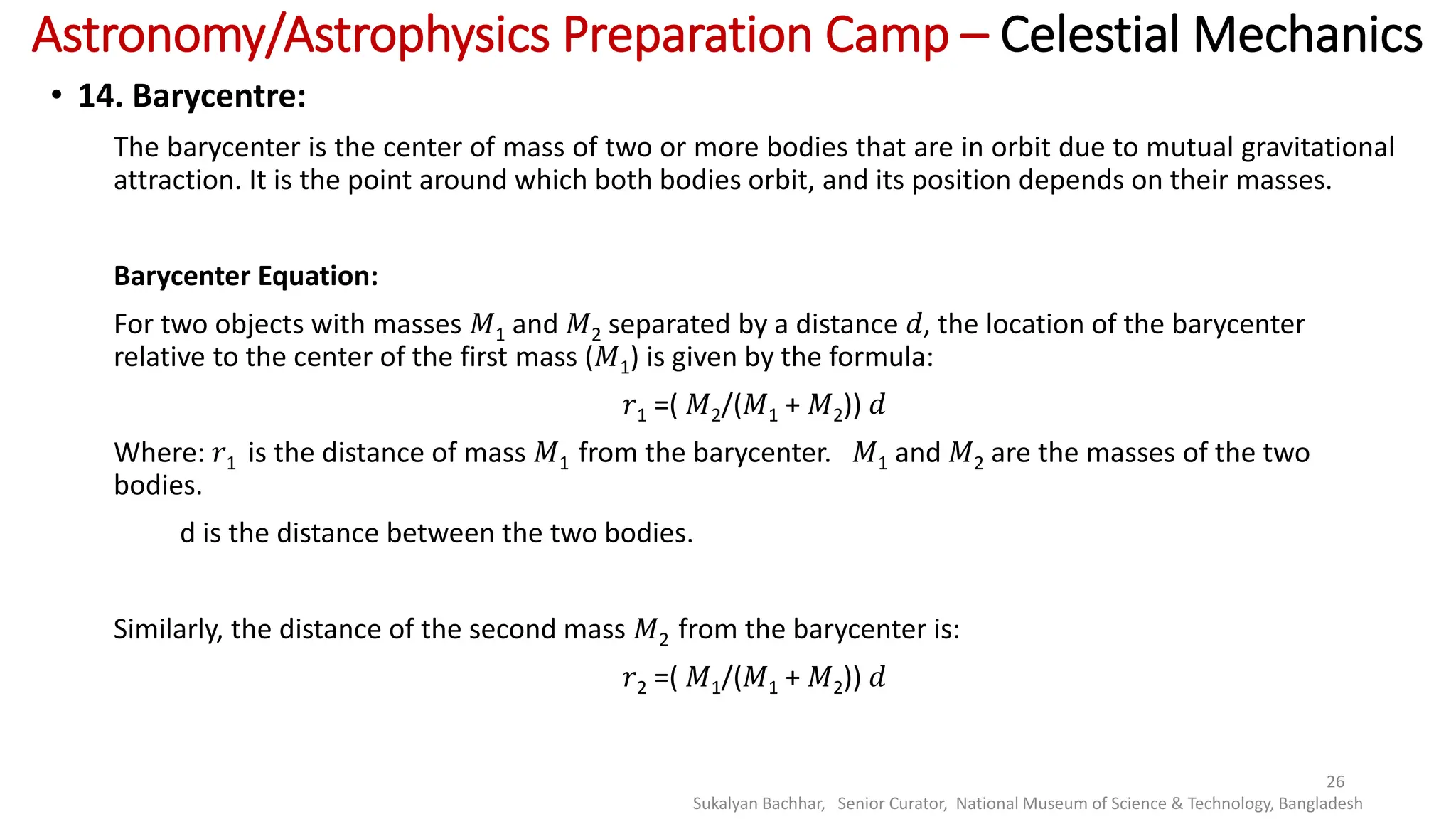 Astronomy or Astrophysics Olympiad Revision Guide | PDF
