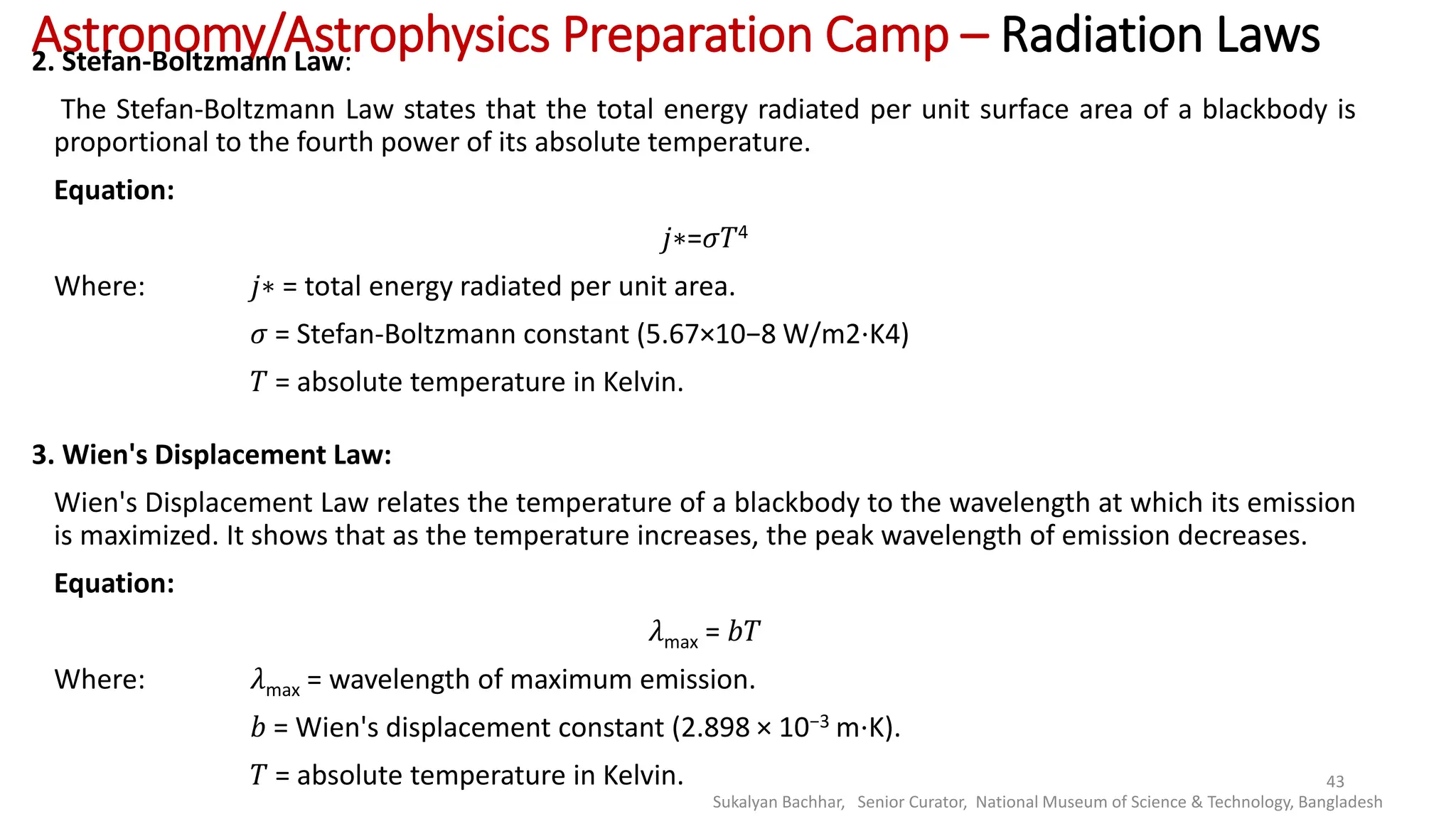 Astronomy or Astrophysics Olympiad Revision Guide | PDF