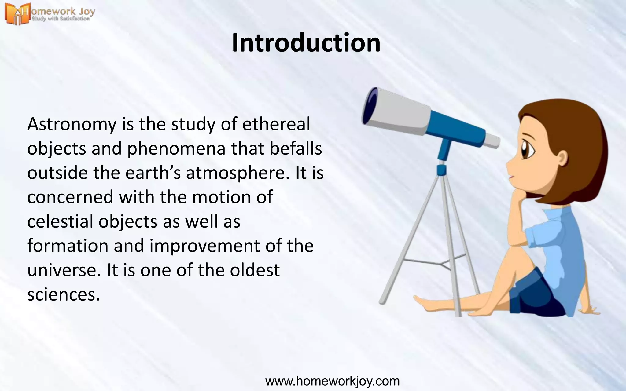 EVERYTHING YOU NEED TO KNOW ABOUT ASTRONOMY! | PPT